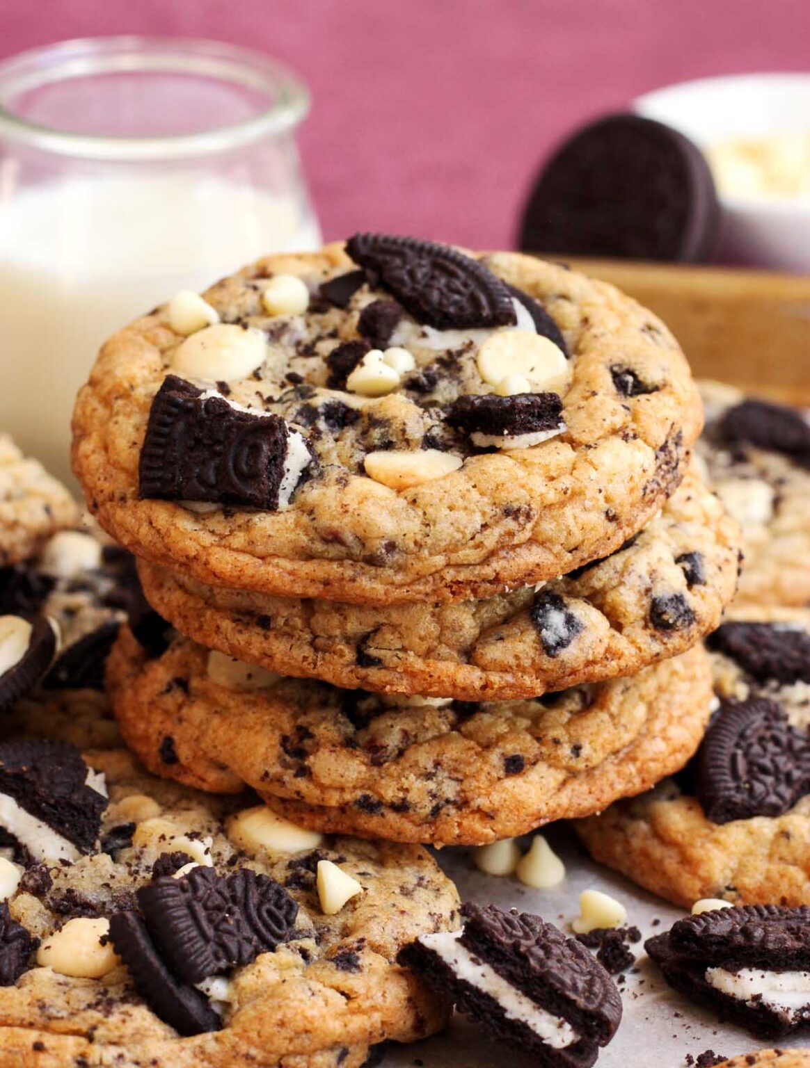 THE BEST Oreo Cookies and Cream Cookies - Scientifically Sweet