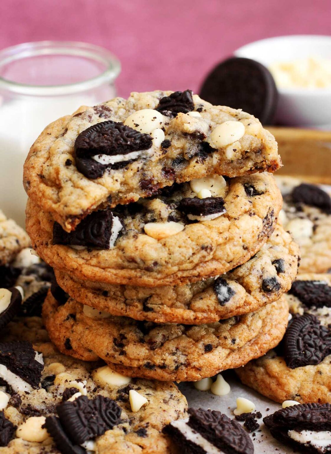 THE BEST Oreo Cookies and Cream Cookies - Scientifically Sweet