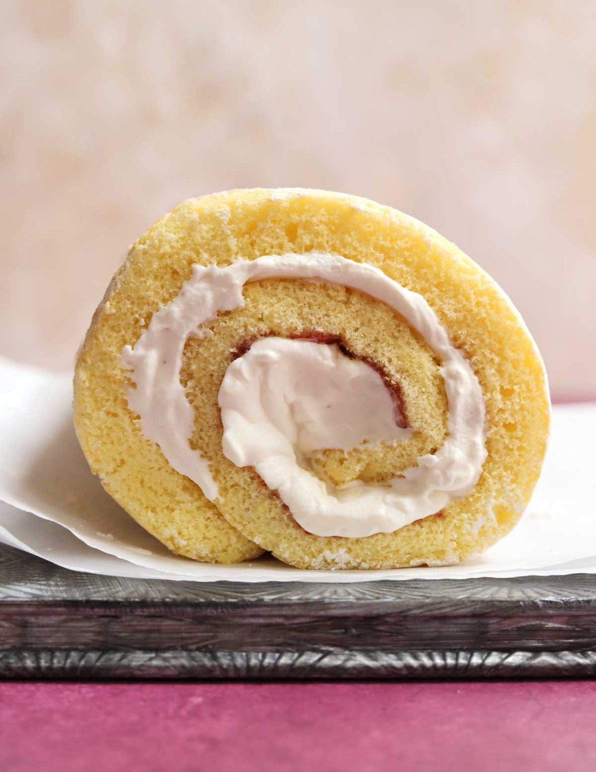EASIEST Soft Vanilla Swiss Roll Cake (with VIDEO) - Scientifically Sweet