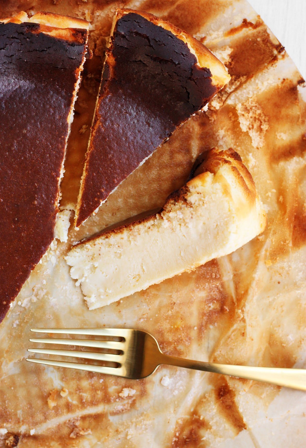 AMAZING Creamy Burnt Basque Cheesecake recipe - Scientifically Sweet