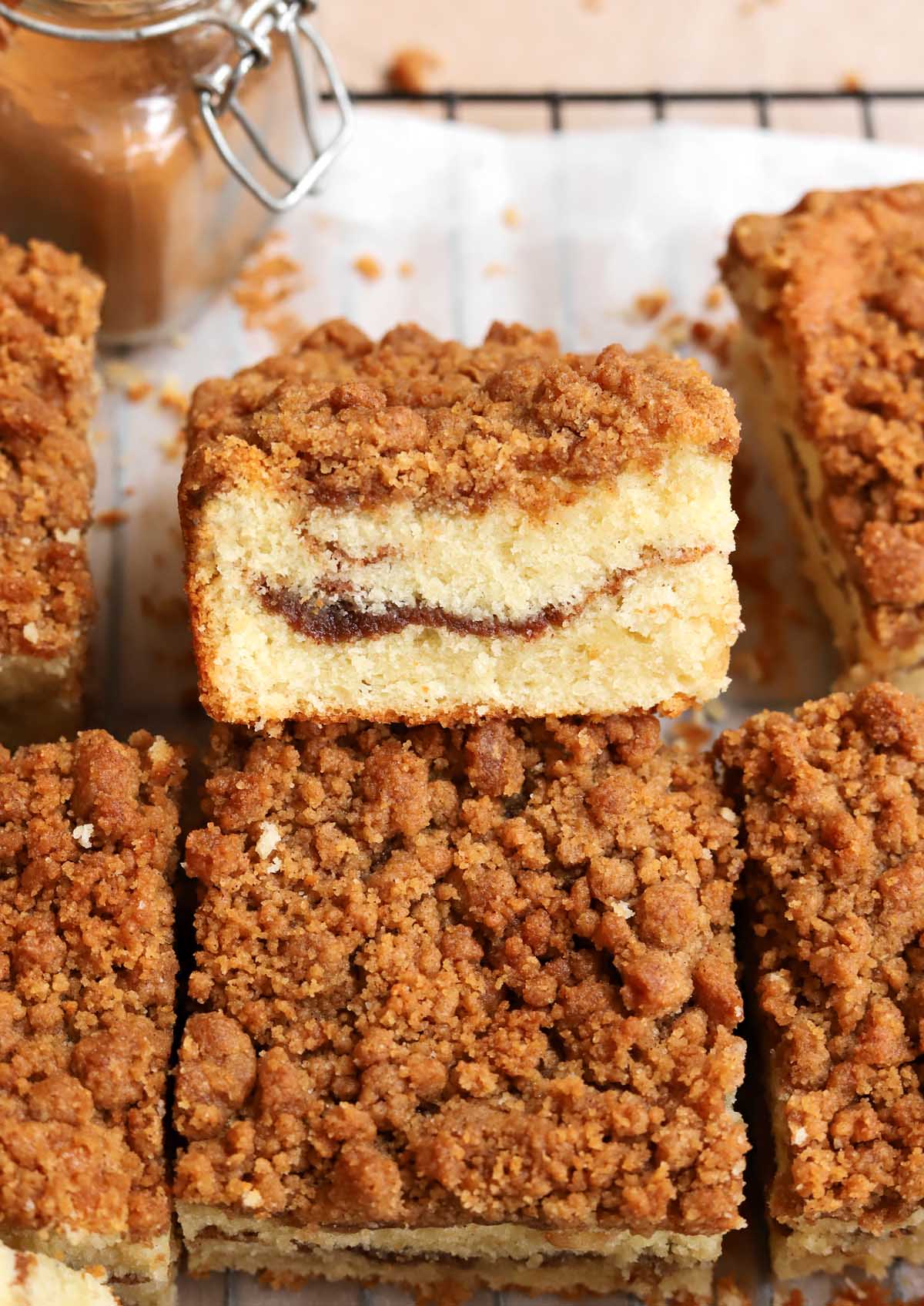 Cinnamon Streusel Coffee Cake - Scientifically Sweet