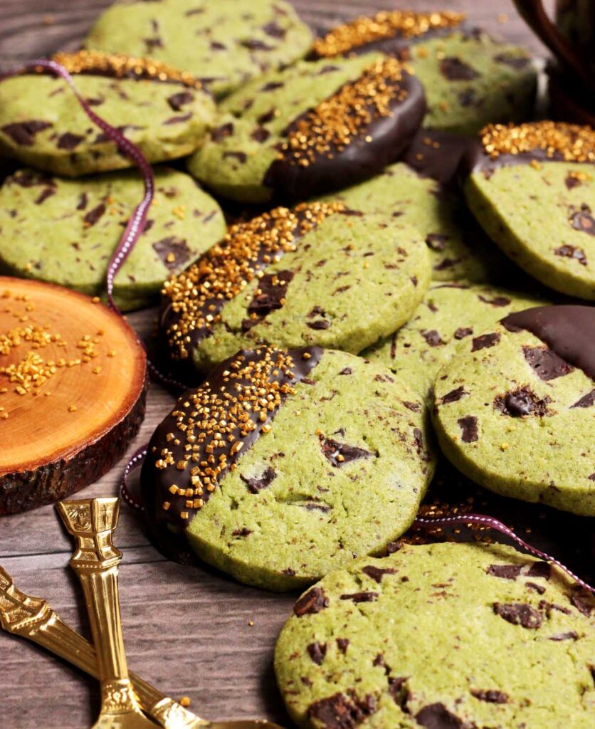 Matcha Chocolate Chip Cookies - Scientifically Sweet