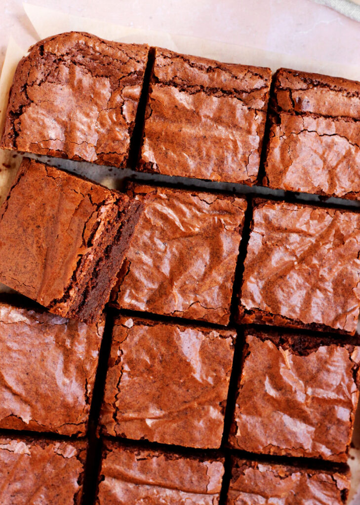 Easy One Bowl Brownies - Scientifically Sweet