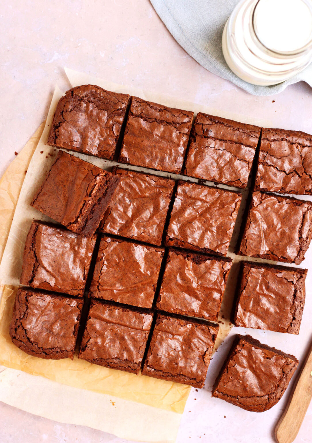 Easy One Bowl Brownies - Scientifically Sweet