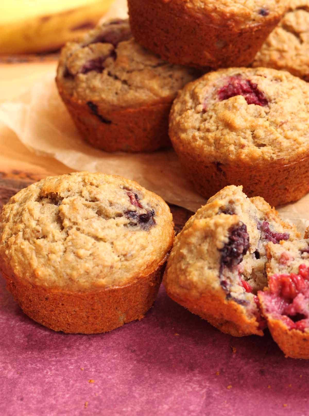THE BEST Sugar Free Banana Muffins - Scientifically Sweet