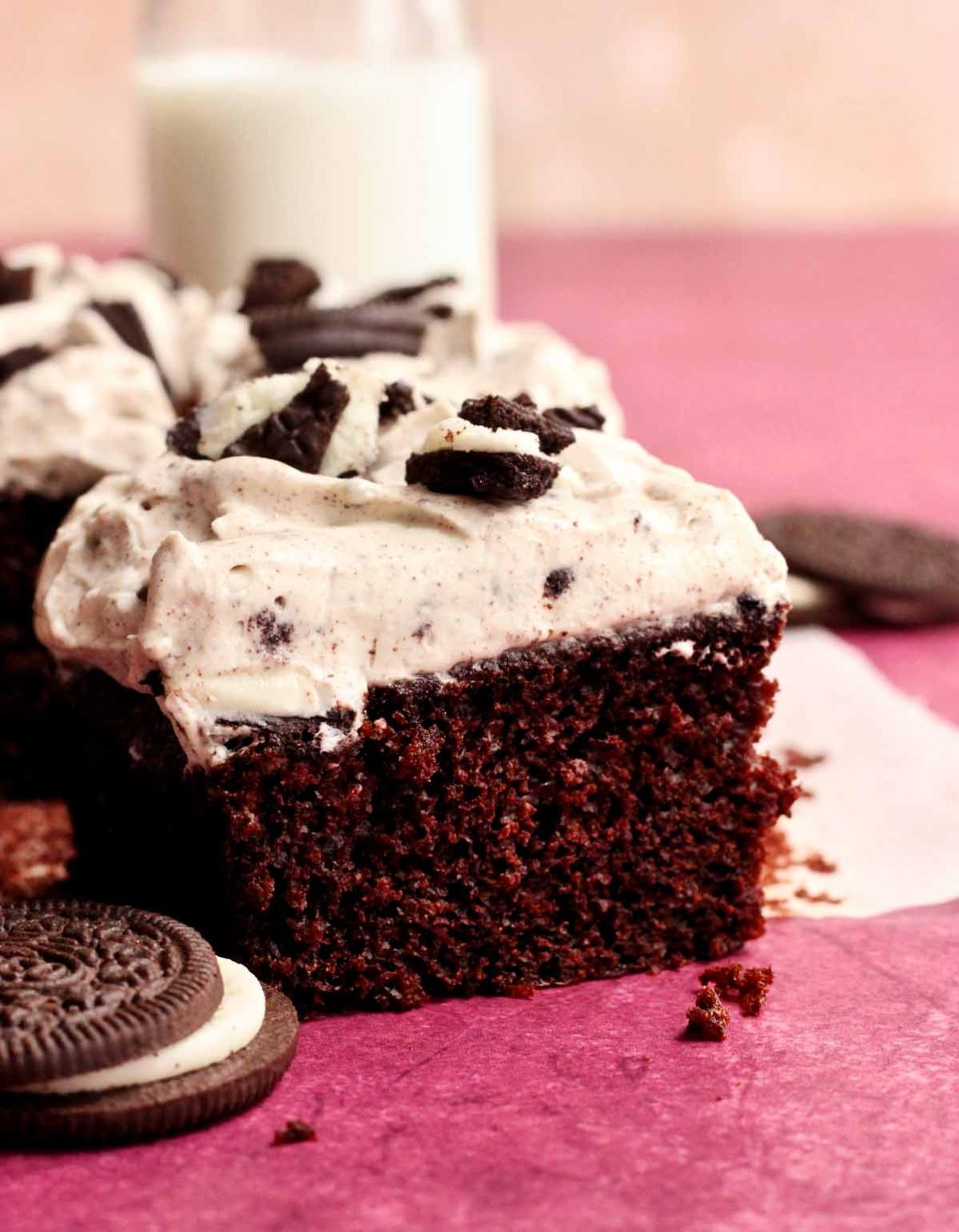Oreo Cookies and Cream Cake - Scientifically Sweet