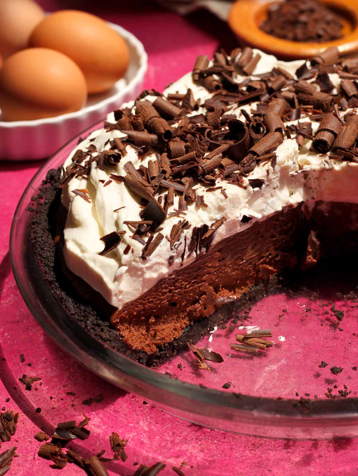 French Silk Pie (no Raw Eggs!) - Scientifically Sweet