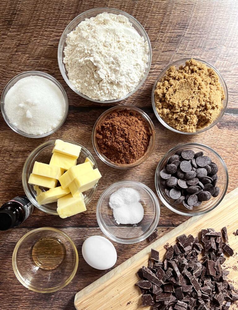 Bakery-Style Double Chocolate Cookies - Scientifically Sweet
