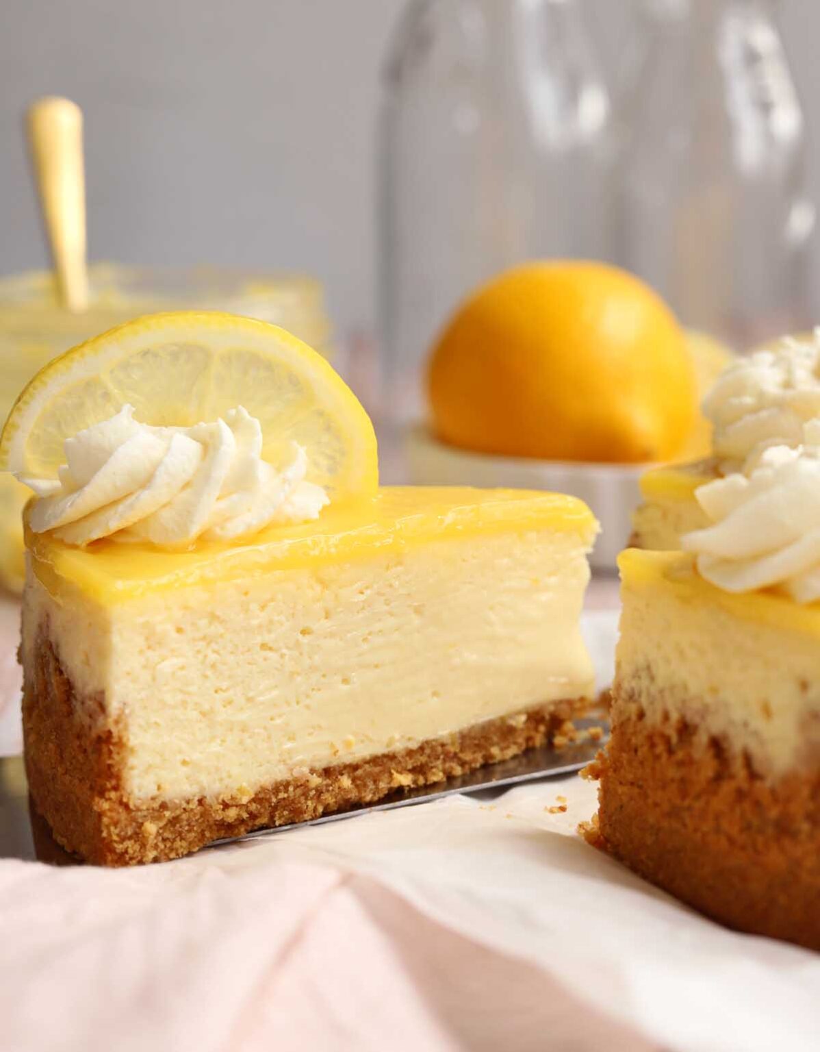 LUSCIOUS Lemon Cheesecake (with VIDEO) - Scientifically Sweet