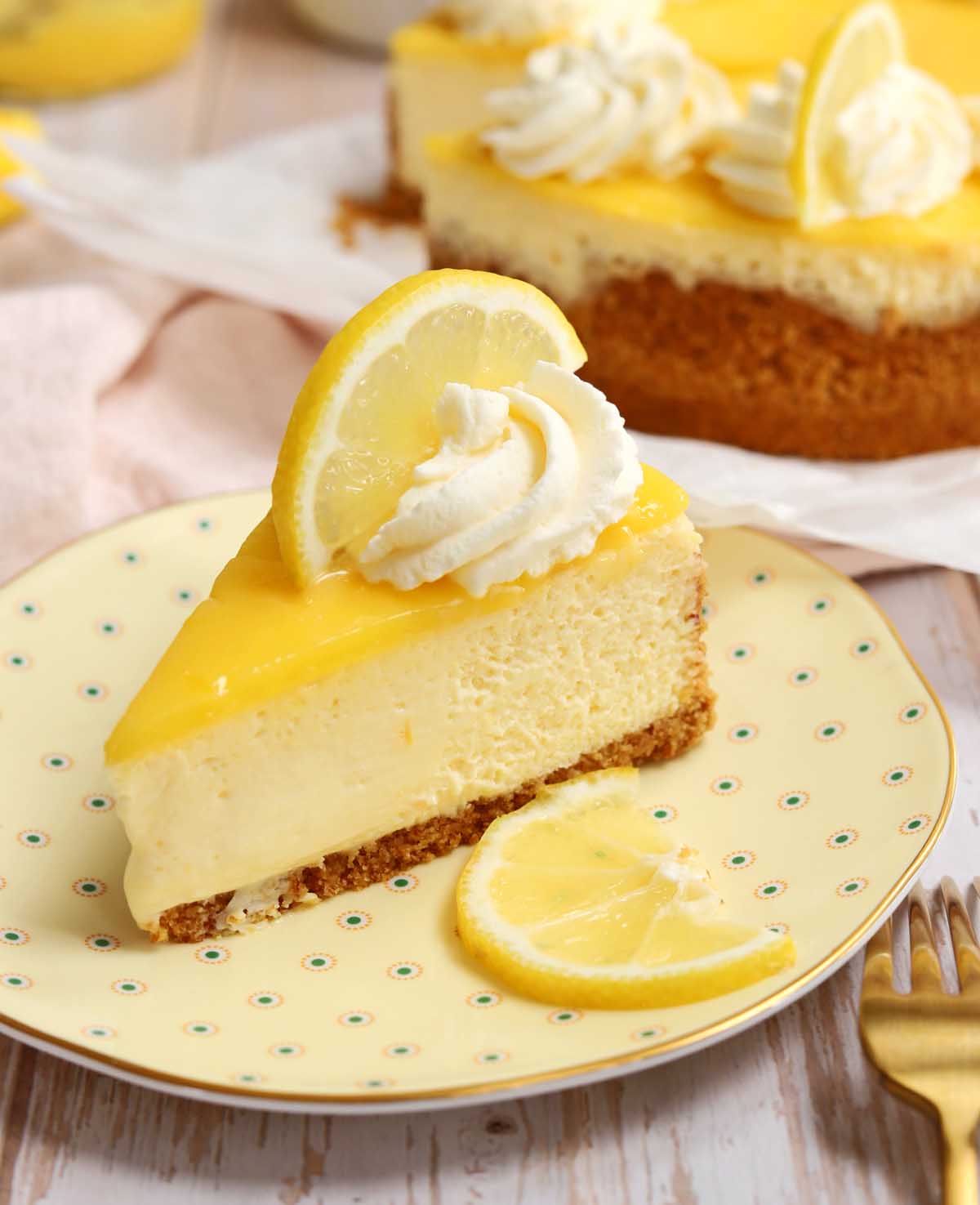 LUSCIOUS Lemon Cheesecake (with VIDEO) - Scientifically Sweet