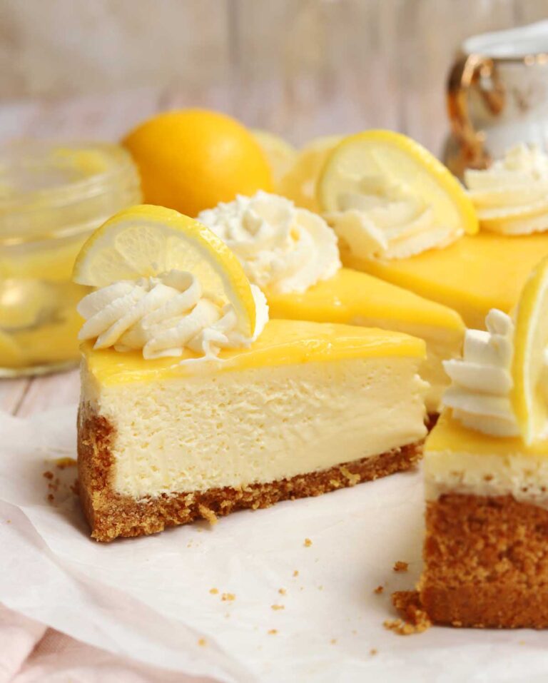 LUSCIOUS Lemon Cheesecake (with VIDEO) - Scientifically Sweet