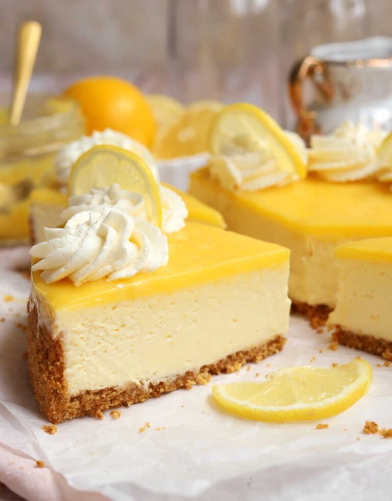 LUSCIOUS Lemon Cheesecake (with VIDEO) - Scientifically Sweet