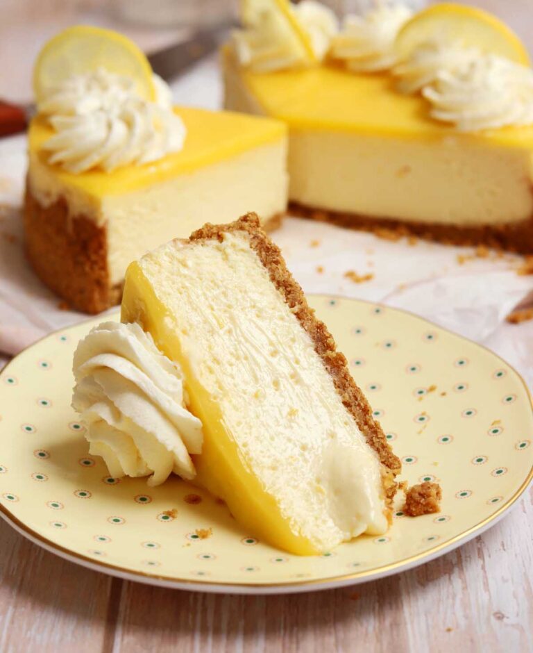 LUSCIOUS Lemon Cheesecake (with VIDEO) - Scientifically Sweet