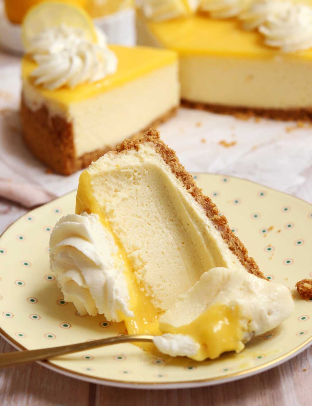LUSCIOUS Lemon Cheesecake (with VIDEO) - Scientifically Sweet