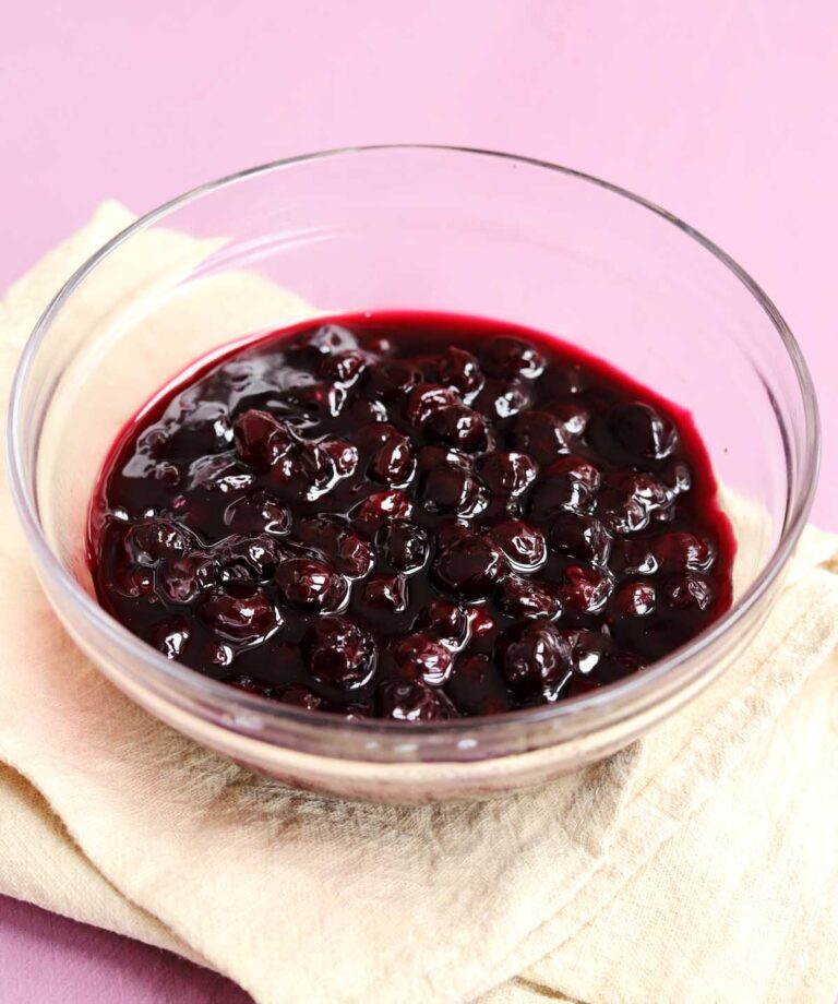 EASY Blueberry Sauce Topping - Scientifically Sweet