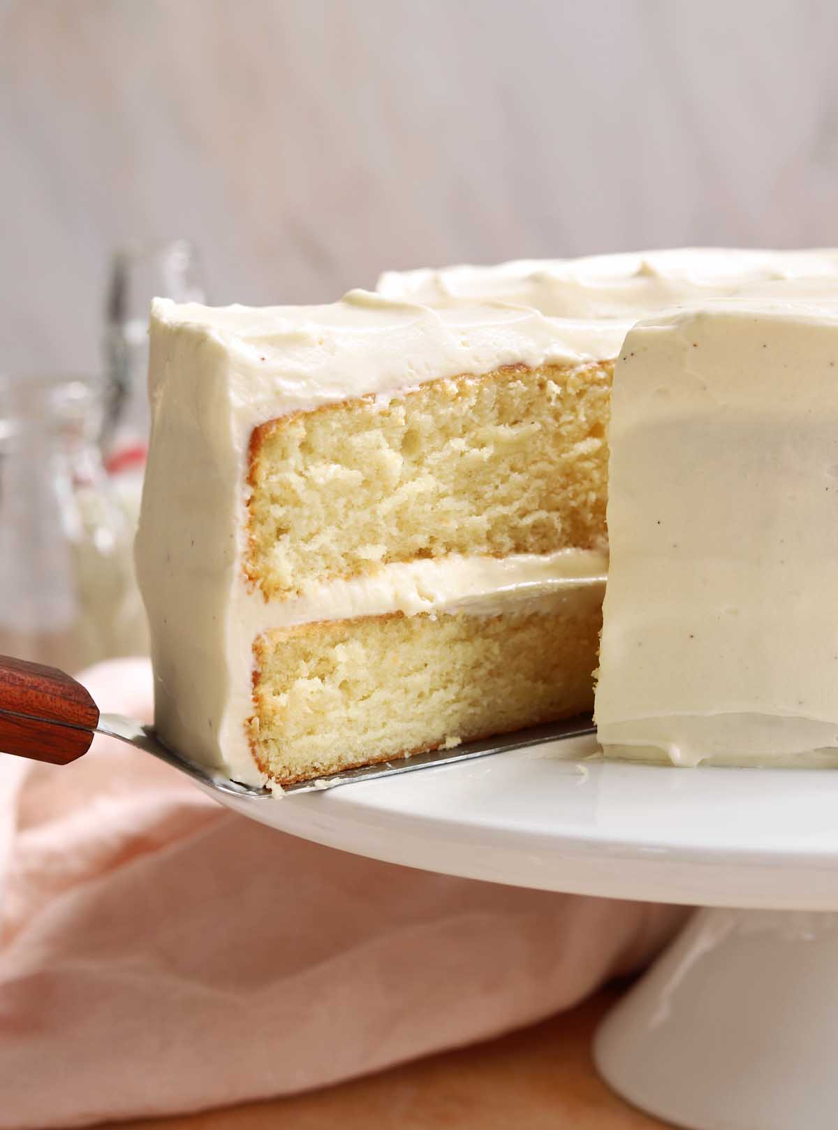 The BEST White Cake Recipe - SO moist! (with VIDEO) - Scientifically Sweet