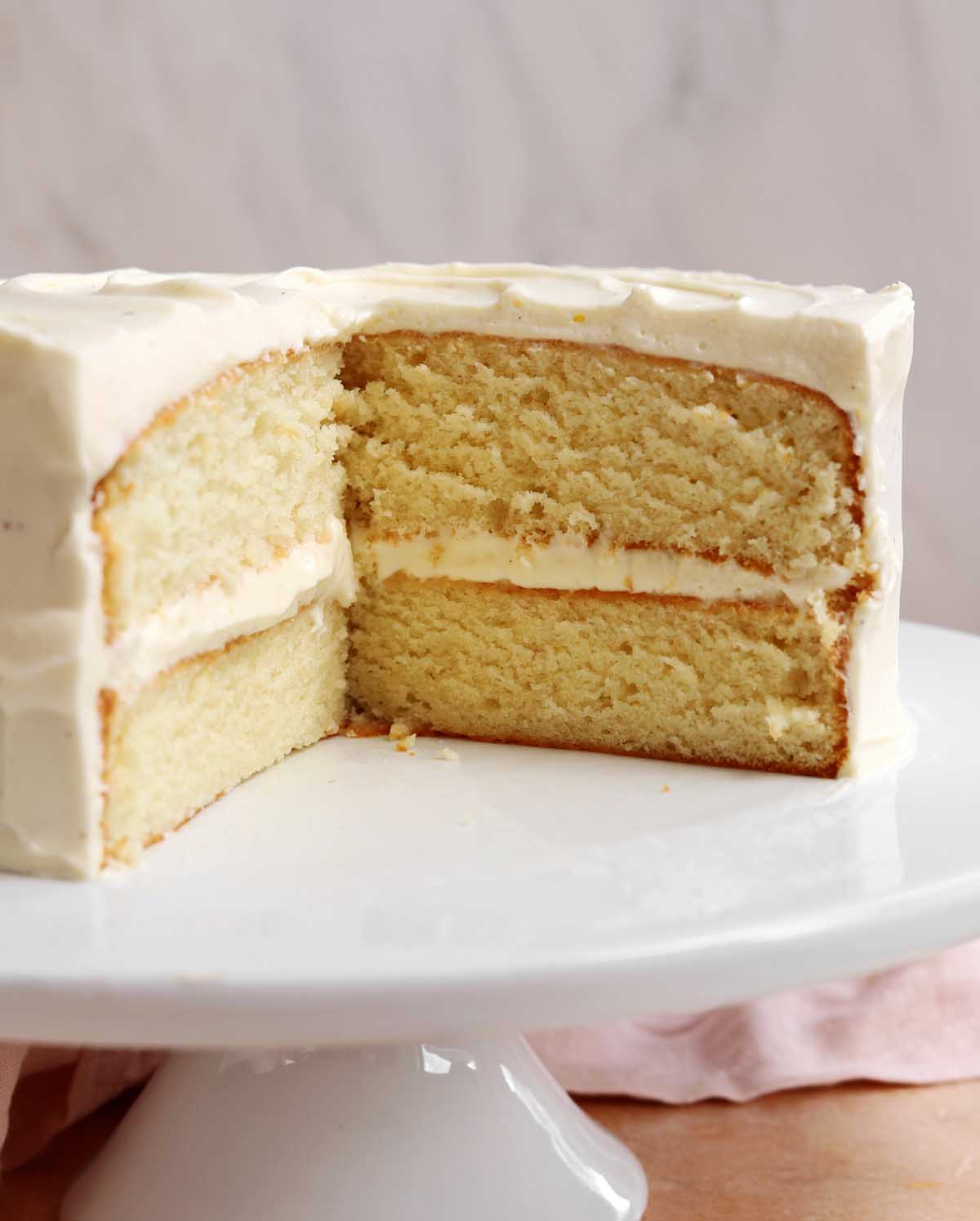 The BEST White Cake Recipe - SO moist! (with VIDEO) - Scientifically Sweet